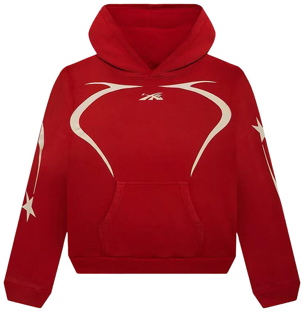 Buy Hellstar Sport Hoodie 'Red' - 9357 1SS240106SH RED | GOAT