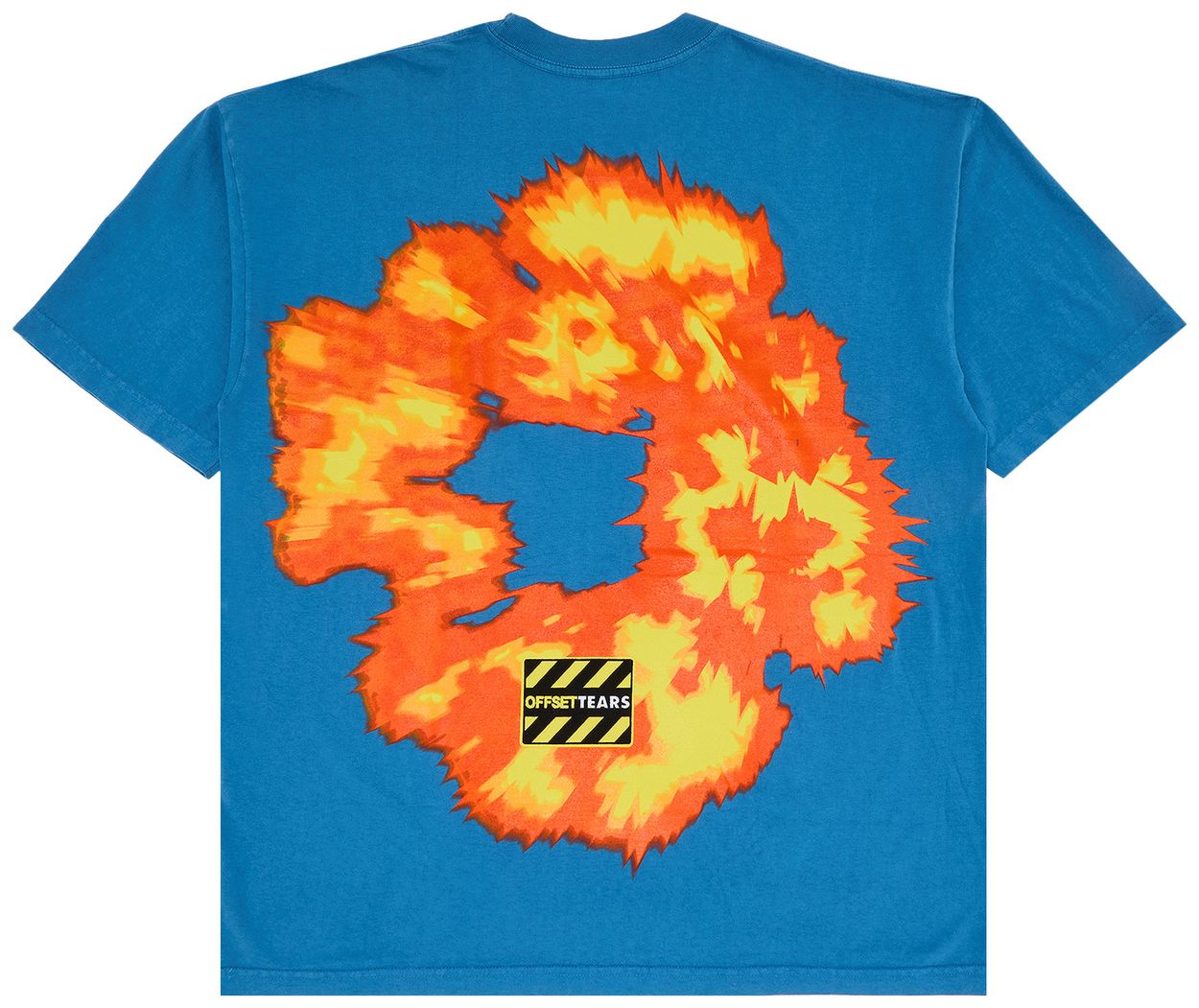 Buy Denim Tears x Offset Set It Off #2 T-Shirt 'Blue' - DTO641 BLUE | GOAT