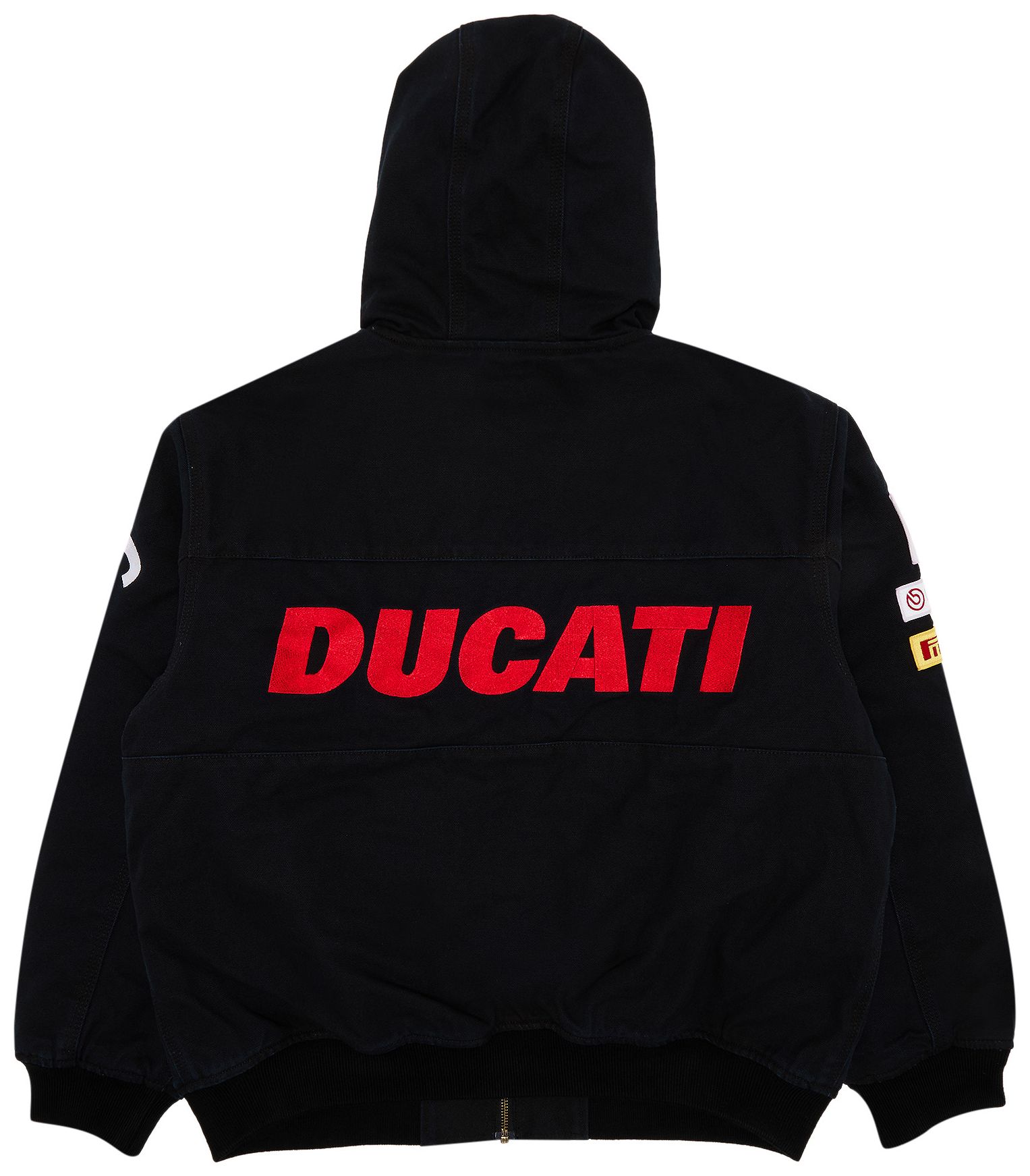 Buy Supreme x Ducati Hooded Racing Jacket 'Black' - SS24J80 BLACK | GOAT