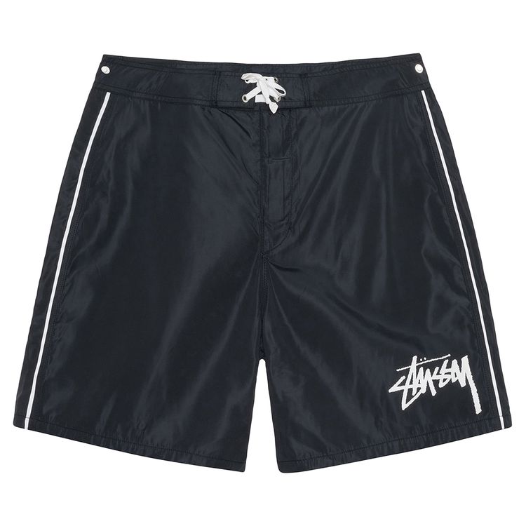 Buy Stussy Board Short 'Black' - 113164 BLAC | GOAT