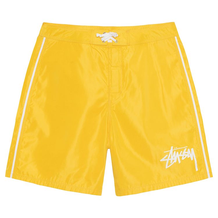 Buy Stussy Board Short 'Yellow' - 113164 YELL | GOAT