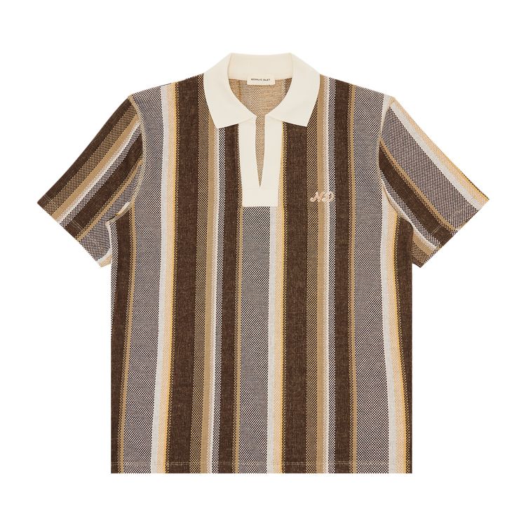 Buy Nicholas Daley Short-Sleeve Striped Polo - ND SS24 SSP1 C BECMS | GOAT