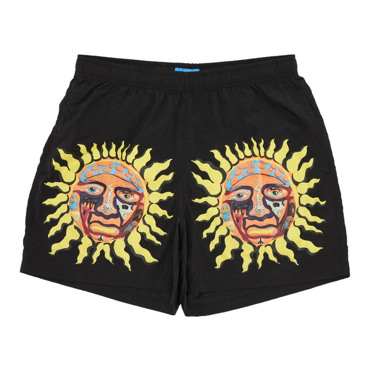 Buy Market x Sublime Freedom Sun Shorts 'Black' - 388001172 BLAC | GOAT