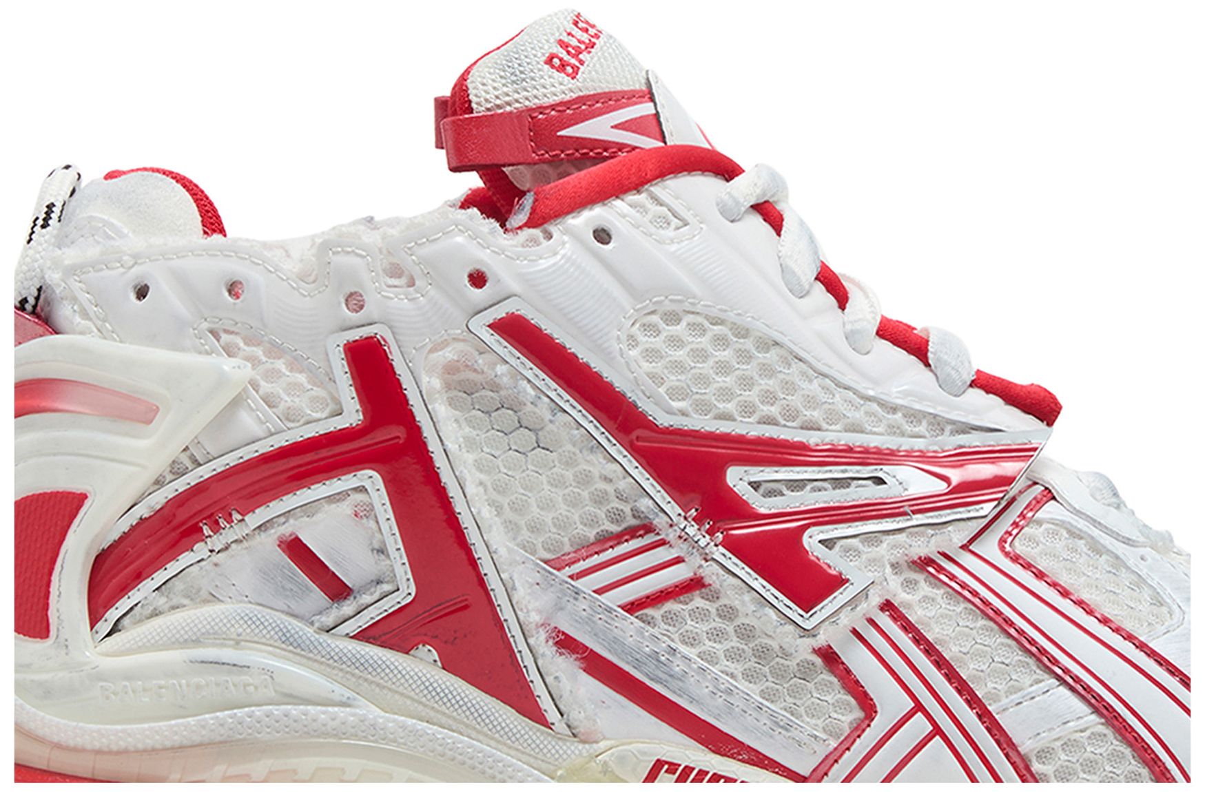 Buy Balenciaga Runner Sneaker 'White Red' - 677403 W3RB2 9060 | GOAT