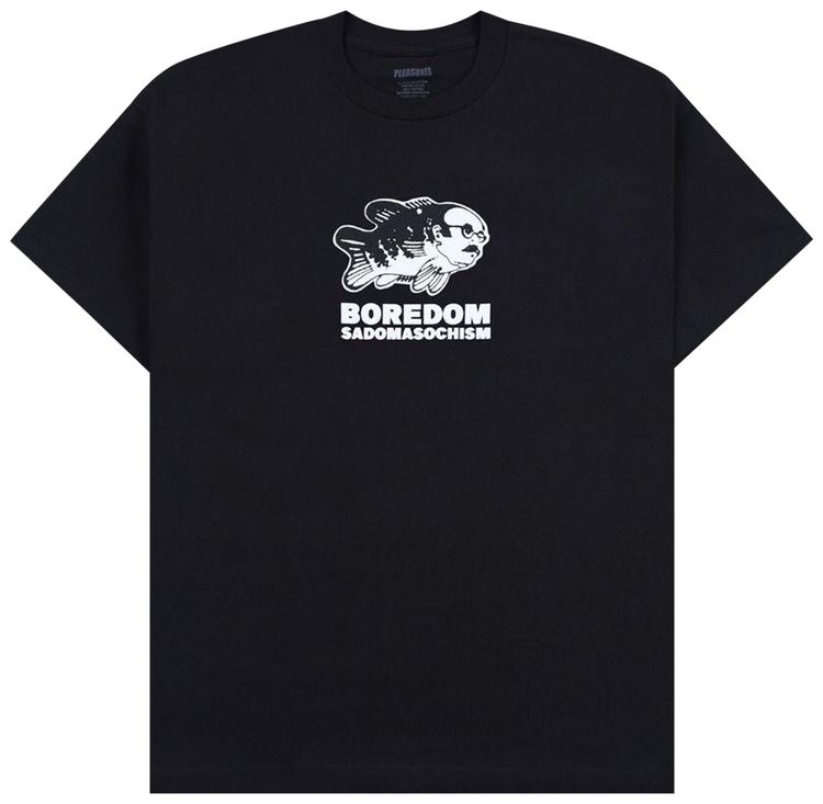 Buy Pleasures Bdsm T Shirt Black P24su042 Blac Goat