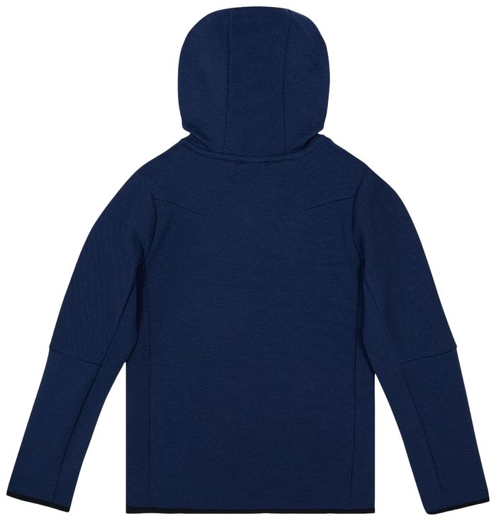 Buy Nike Sportswear Kids Tech Fleece Full Zip Hoodie 'Midnight Navy ...