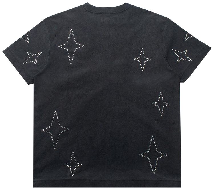 Buy PURPLE BRAND Textured Jersey T-Shirt 'Black' - P104 JSCB324 | GOAT