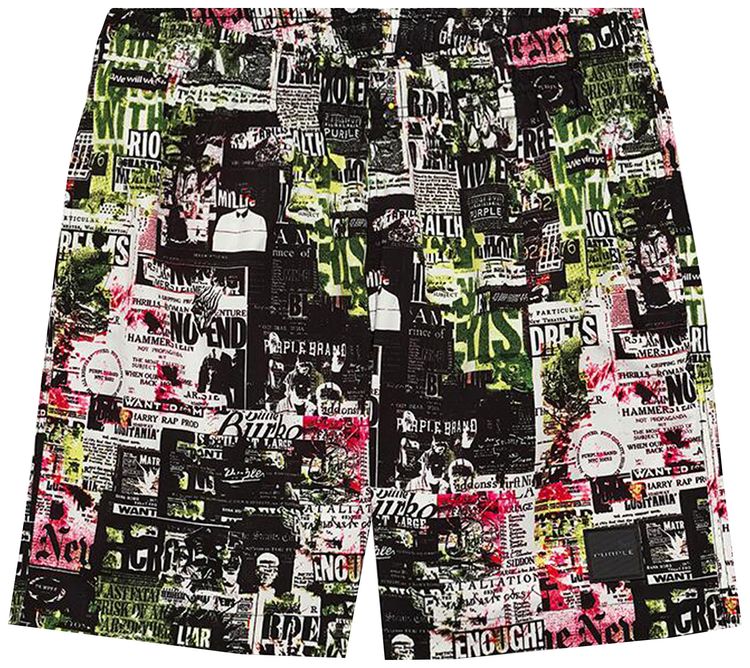 Buy PURPLE BRAND All Round Shorts 'Print' - P504 PNBB324 | GOAT