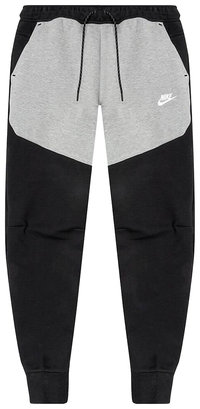 Buy Nike Tech Fleece Joggers 'Black/Heather Grey' - CU4495 016 | GOAT