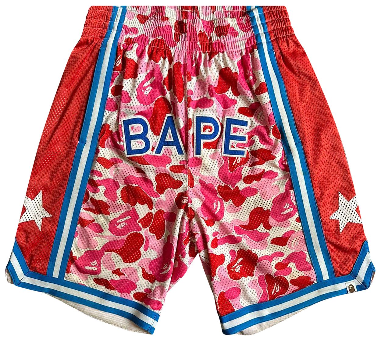 Buy BAPE Basketball Shorts 'Pink' - 001SPF801002X PINK | GOAT