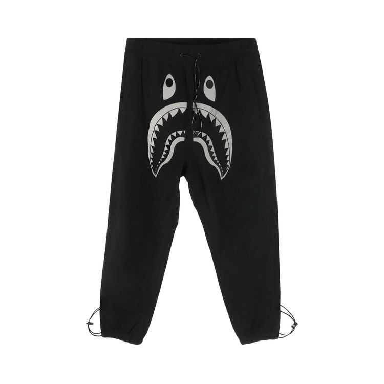 Buy BAPE Reflective Shark Lounge Pant 'Black' - 001PTF201008X BLACK | GOAT