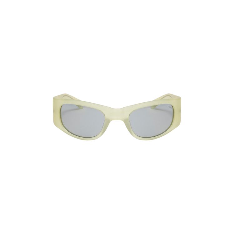 Buy Stussy Rene Sunglasses Matte Yellowlight Grey 338379 Matt Goat