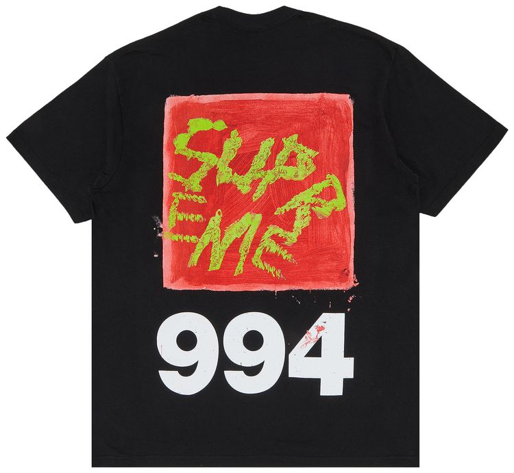 Buy Supreme Paint Tee 'Black' - SS24T44 BLACK | GOAT