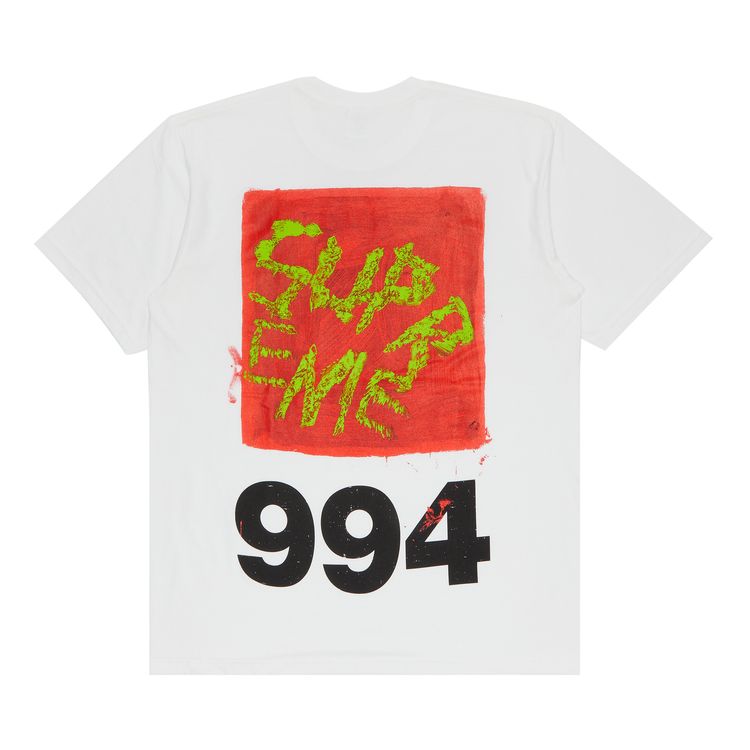 Buy Supreme Paint Tee 'White' - SS24T44 WHITE | GOAT