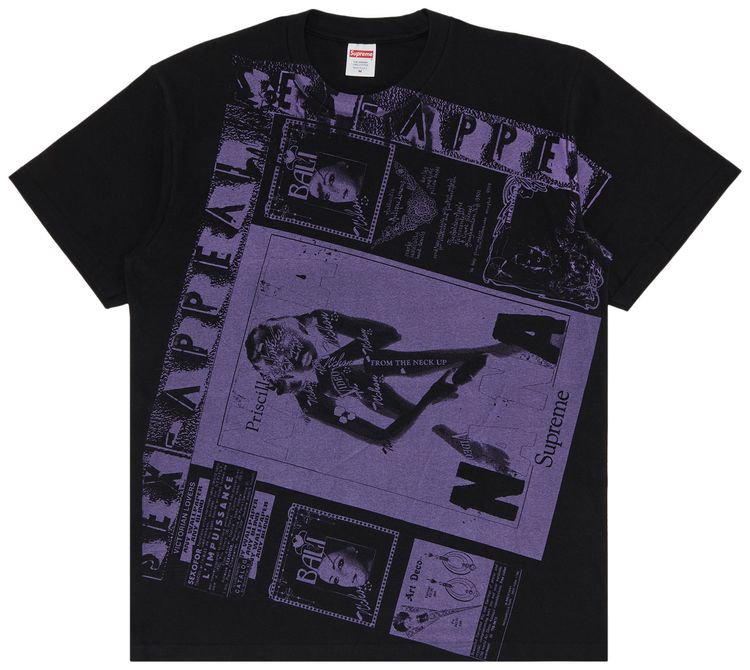 Buy Supreme Collage Tee 'Black' - SS24T39 BLACK | GOAT