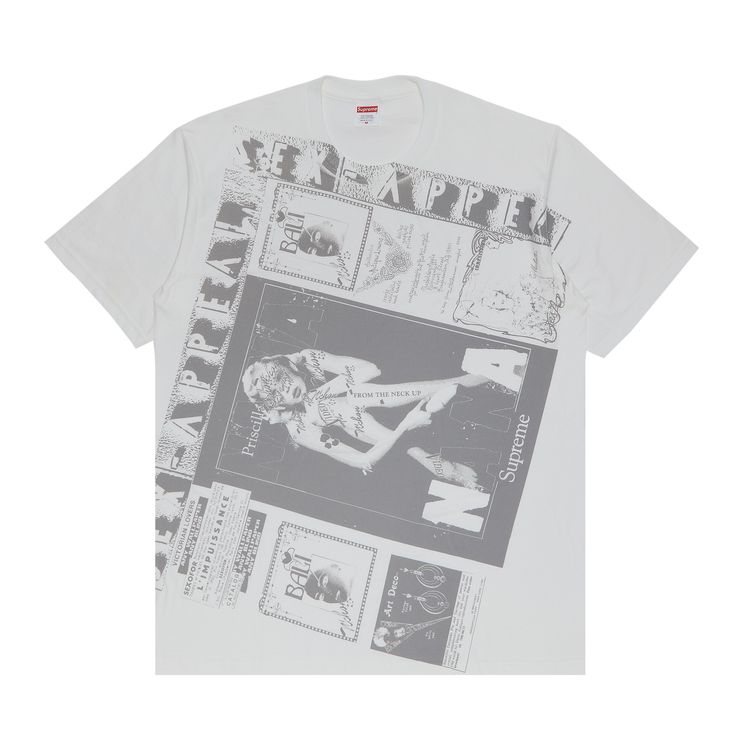 Buy Supreme Collage Tee 'White' - SS24T39 WHITE | GOAT
