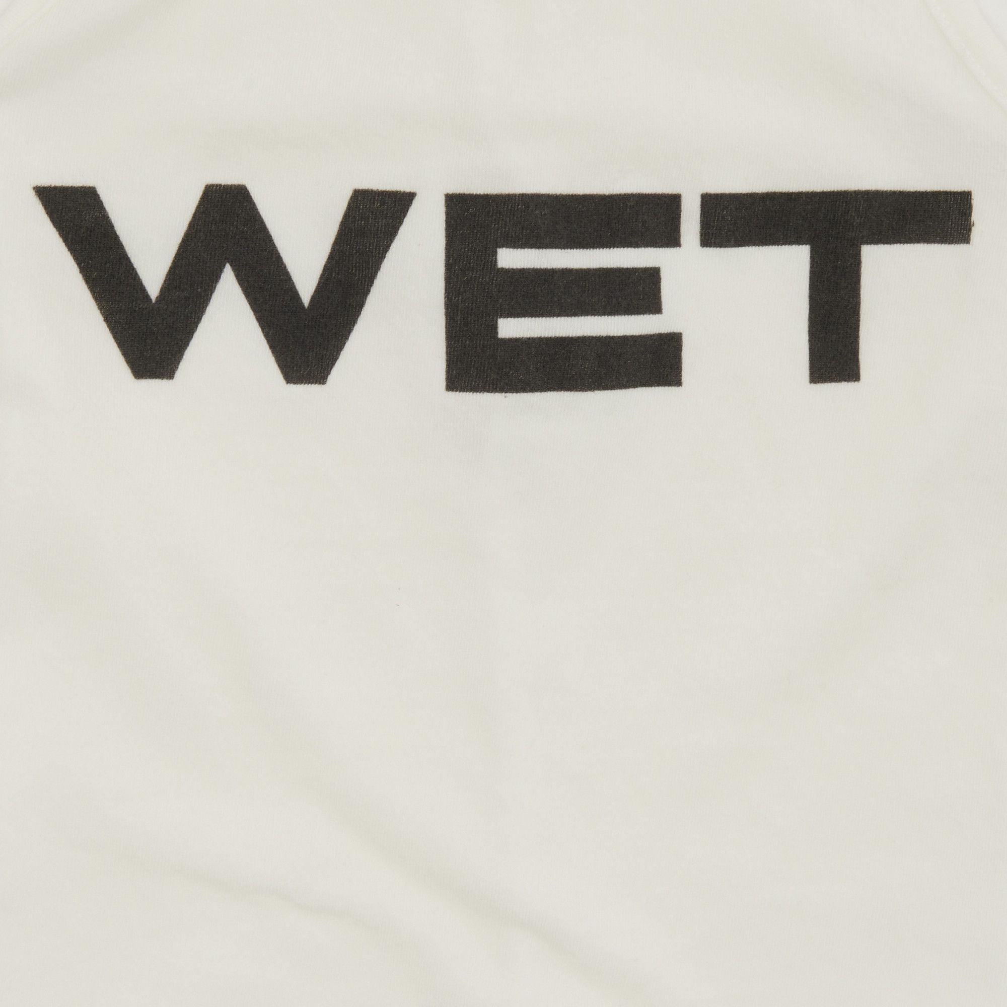 Buy YZY Mowalola Wet Tank Top 'White' - T303GD PFD | GOAT