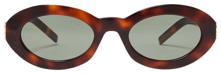 Buy Saint Laurent Sunglasses 'Shiny Medium Havana' - SL M136 002 52 | GOAT