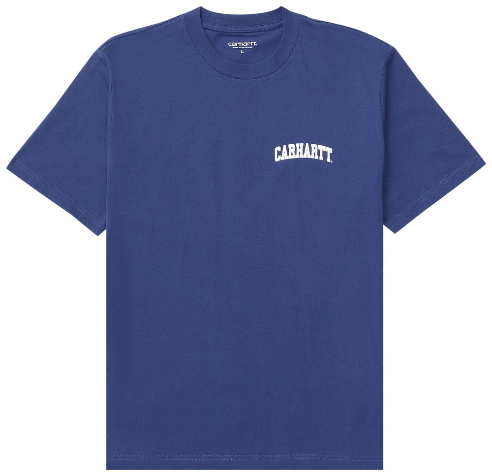 Buy Carhartt WIP Univeristy Script Tee 'Elder/White' - I028991 ELDE | GOAT