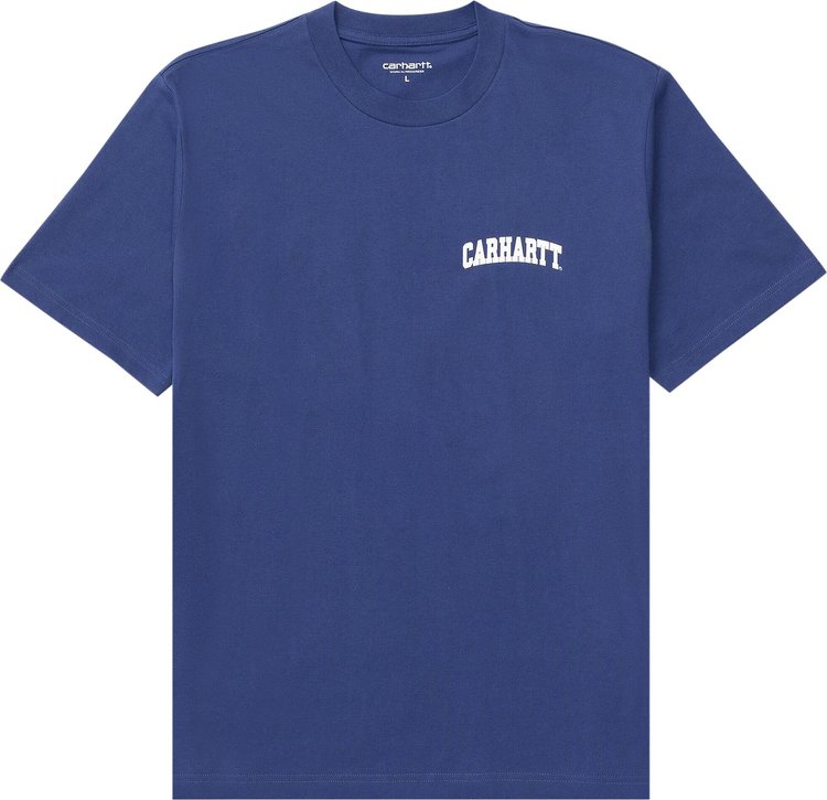 Buy Carhartt Wip Univeristy Script Tee Elderwhite I028991 Elde Goat