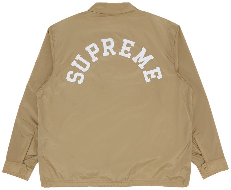 Buy Supreme x Champion Coaches Jacket 'Tan' - SS24J64 TAN | GOAT UK