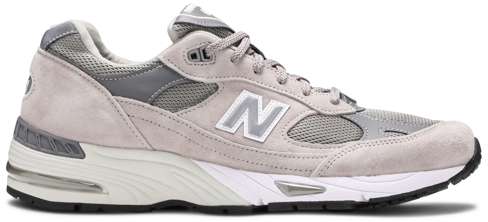 Buy New Balance Men's 991 Made in England 'Grey White' - M991GL | GOAT