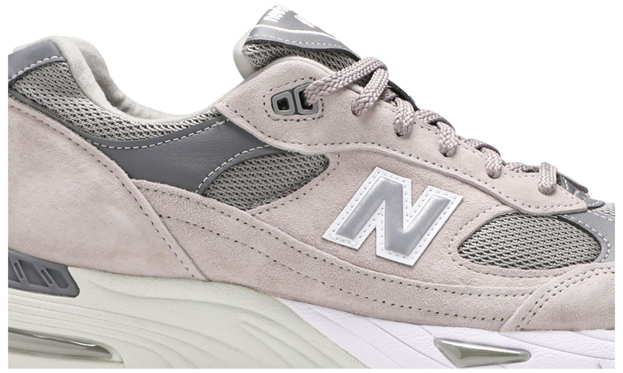 Buy New Balance Men's 991 Made in England 'Grey White' - M991GL | GOAT
