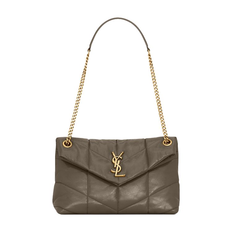 Buy Saint Laurent Loulou Puffer Shoulder Bag 'Light Musk' - 577476 ...