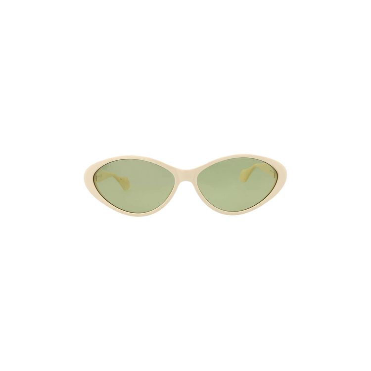 Buy Gucci Wrap Around Sunglasses Ivorygreen Gg1377s 001 Goat
