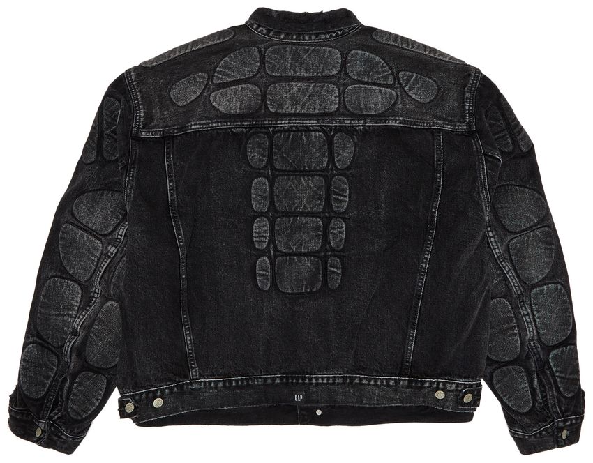 Buy Yeezy Gap Engineered by Balenciaga Padded Denim Jacket 'Grey Wash ...