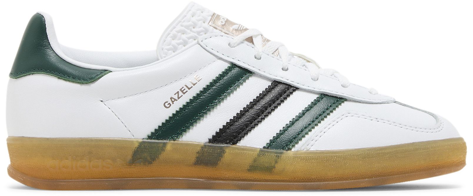 Buy Adidas Wmns Gazelle Indoor 'White Collegiate Green' - IE2957 | GOAT