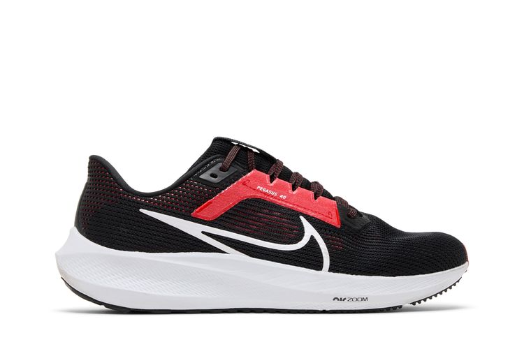 Buy Nike Air Zoom Pegasus 40 'Black Light Crimson' - DV3853 003 | GOAT