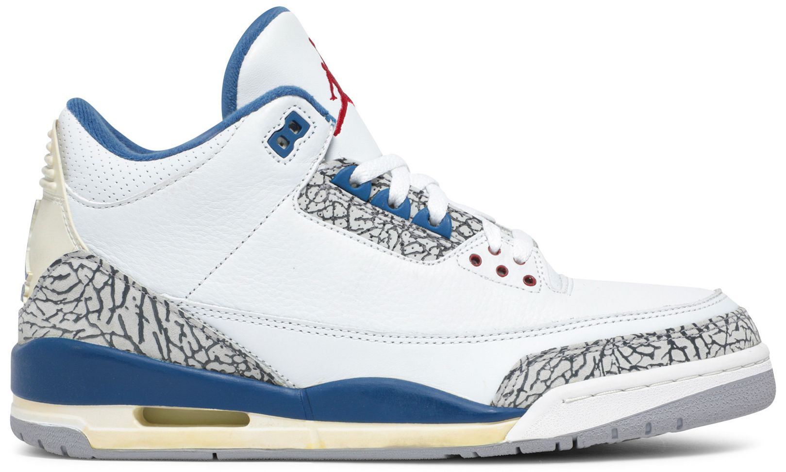 Buy Air Jordan 3 Retro 'True Blue' 2001 - 136064 141 | GOAT