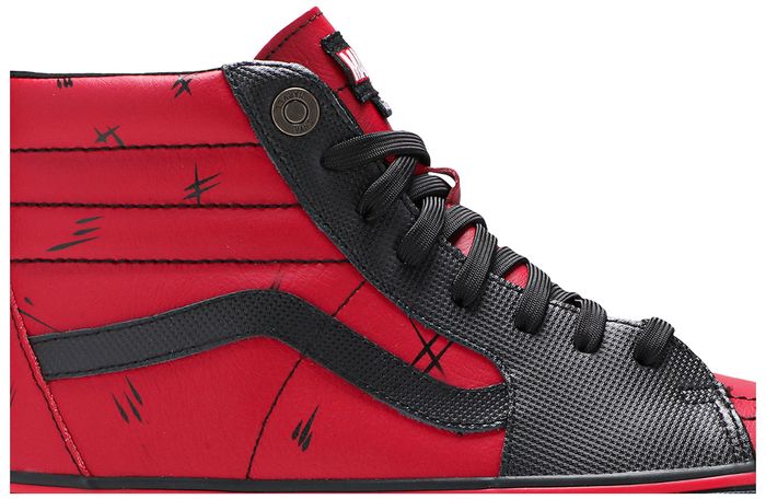 Buy Marvel x Vans SK8-Hi 'Deadpool' - VN0A38GEUBJ | GOAT