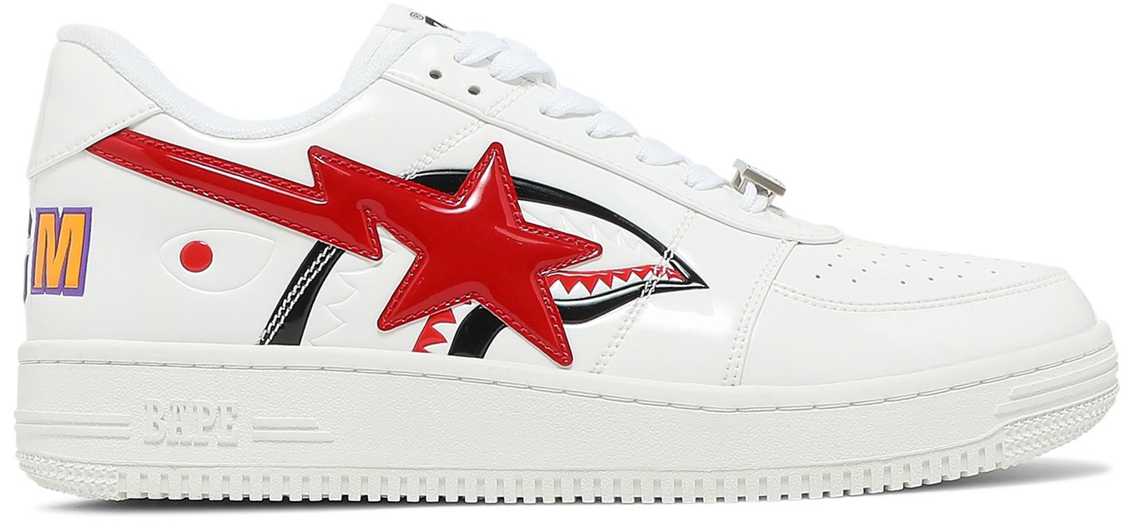 Buy Bapesta Low M2 'Shark Face - White' - 1H30191012 WHT | GOAT