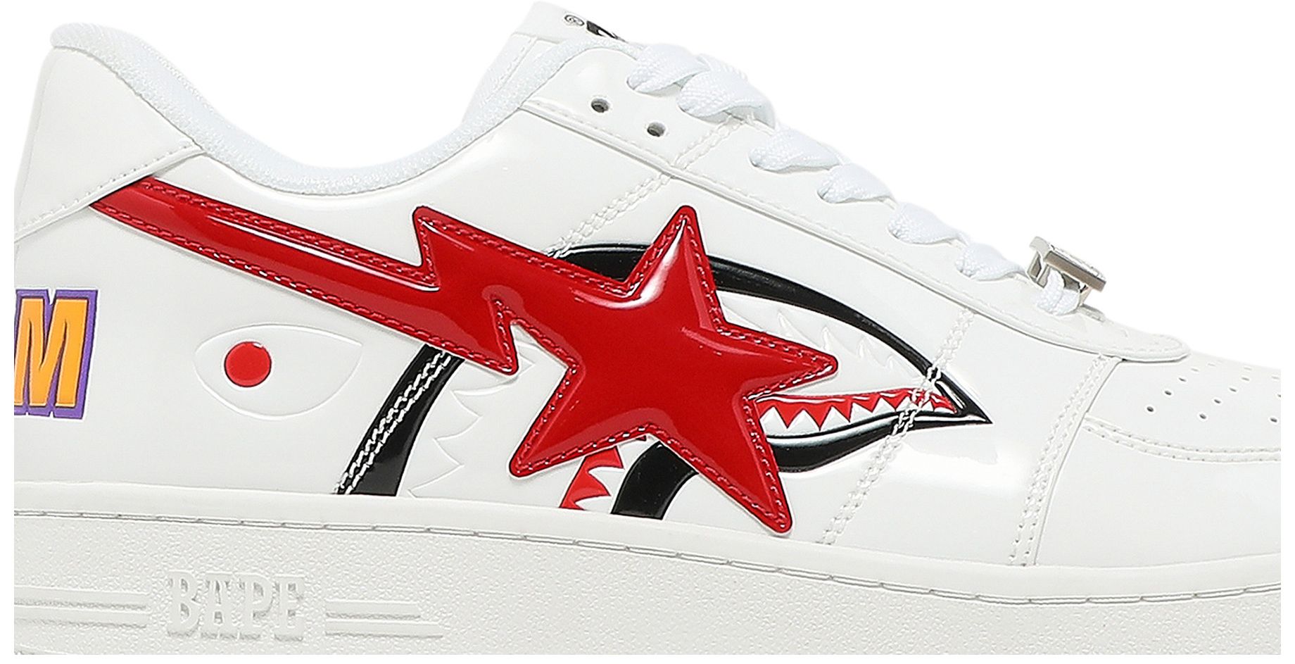 Buy Bapesta Low M2 'Shark Face - White' - 1H30191012 WHT | GOAT