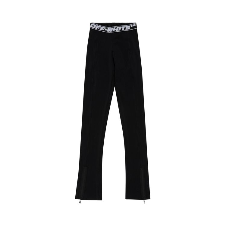 Buy Off-White Athleisure Split Leggings 'Black' - OWVG022S21JER0021000 ...