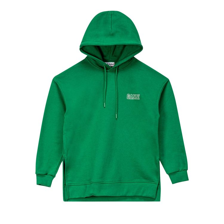 Buy GANNI Software Isoli Oversized Hoodie 'Kelly Green' - T2923 801 ...
