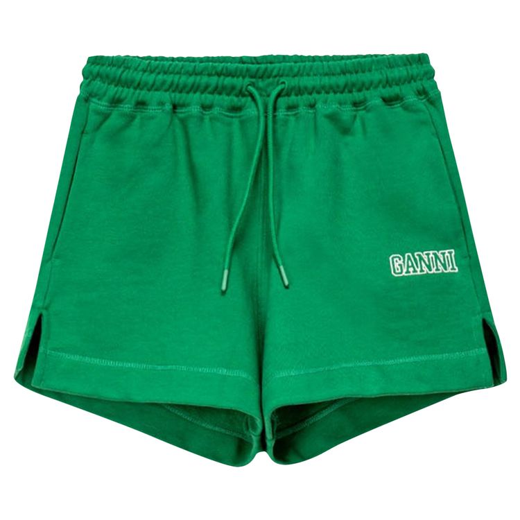 Buy GANNI Software Isoli Drawstring Shorts 'Kelly Green' - T2924 801 ...