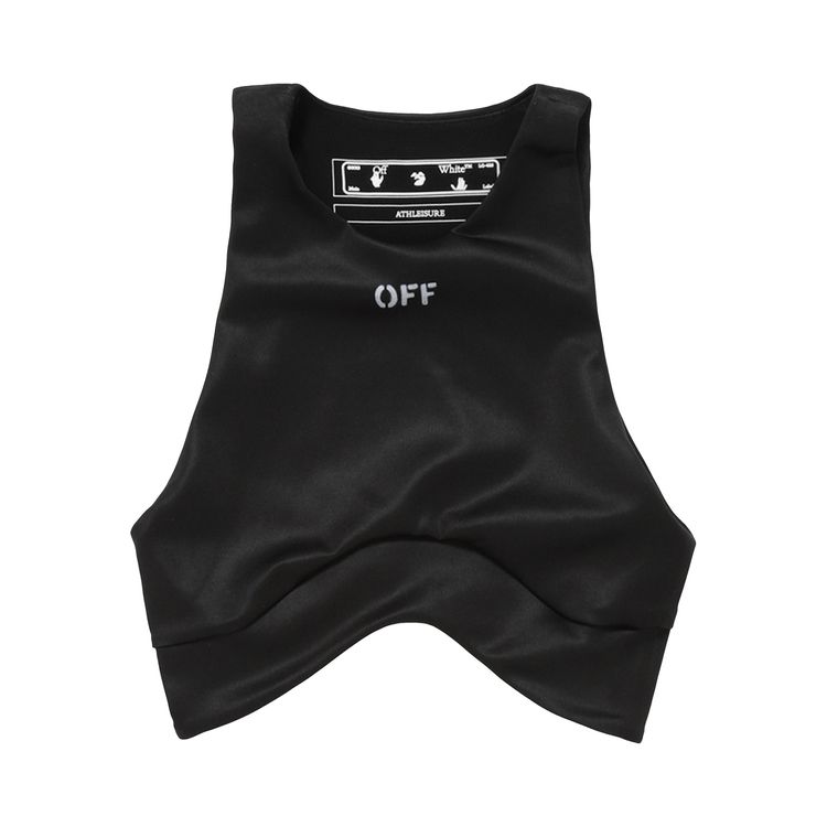 Buy Off-White Athleisure Bra 'Black' - OWVO031S21JER0021000 | GOAT
