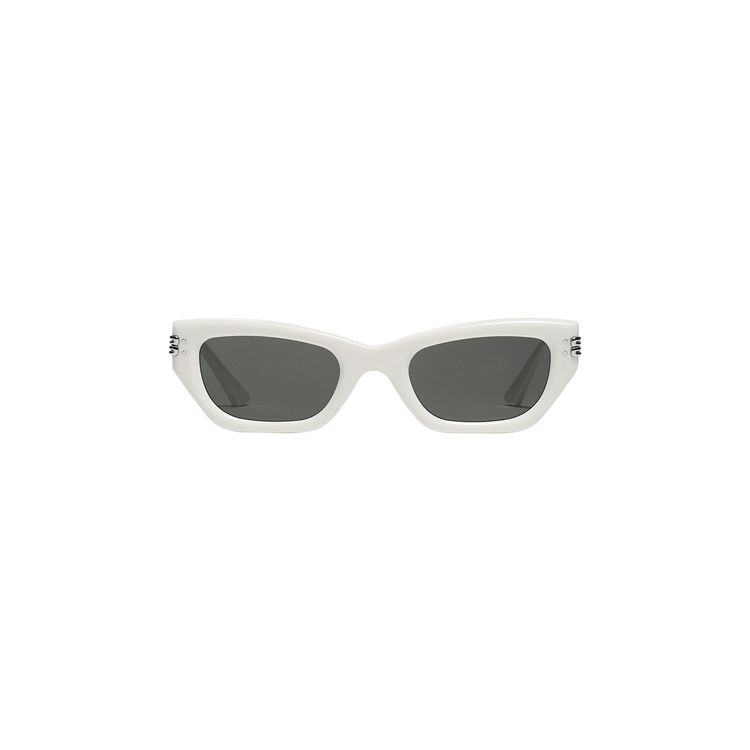Buy Gentle Monster Vis Viva W2 Sunglasses 'White' - VIS VIVA W2 WHIT | GOAT