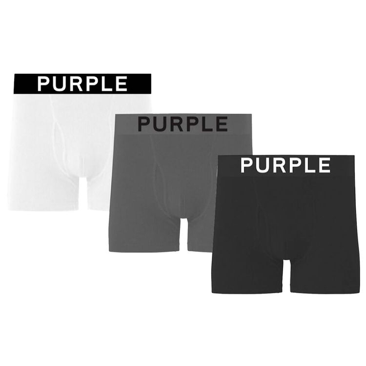 Buy PURPLE BRAND Boxer Briefs (3 Pack) 'Multicolor' - P802 MCMG224 | GOAT