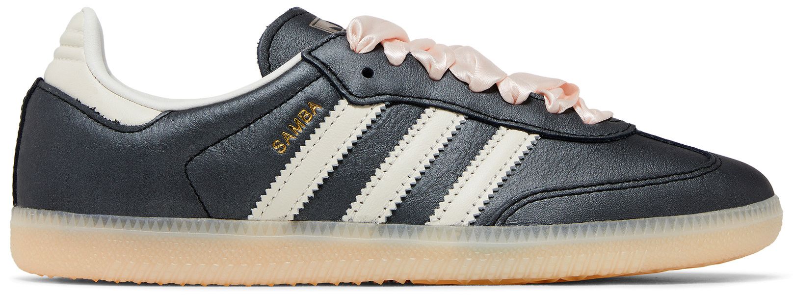 Buy adidas Wmns Samba 'Black Wonder Quartz Ribbon Laces' - IH8047 | GOAT