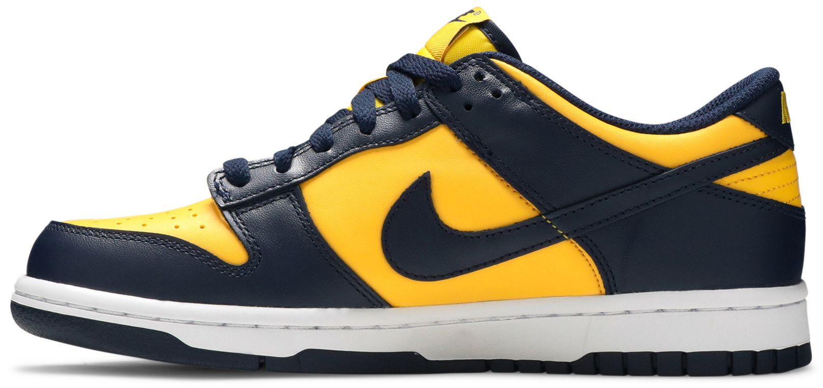 Buy Nike Dunk Low GS 'Michigan' 2021 - CW1590 700 | GOAT