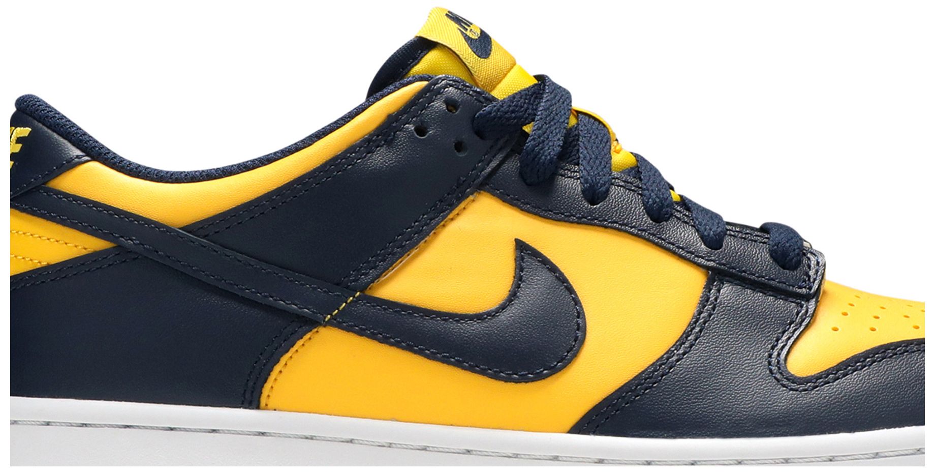 Buy Nike Dunk Low GS 'Michigan' 2021 - CW1590 700 | GOAT