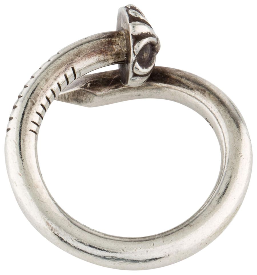 Buy Chrome Hearts Nail Ring 'Silver' - 1383 100000606NR SILV | GOAT