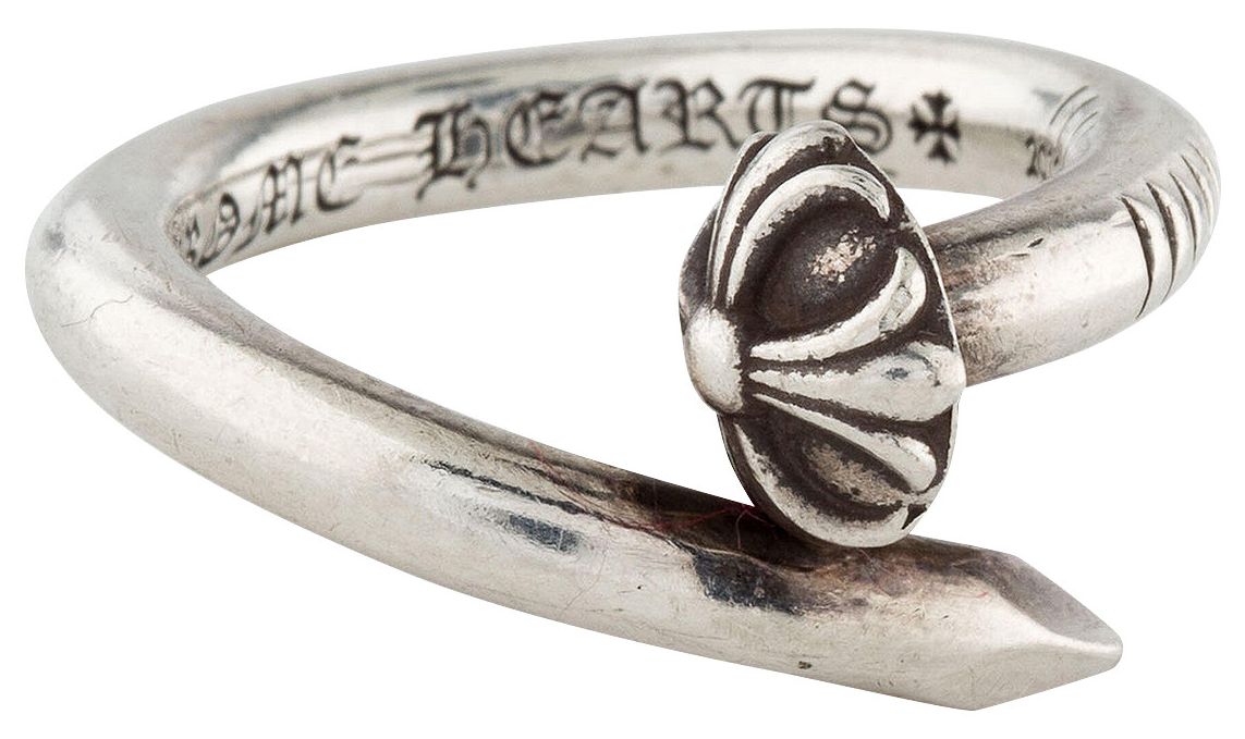 Buy Chrome Hearts Nail Ring 'Silver' - 1383 100000606NR SILV | GOAT