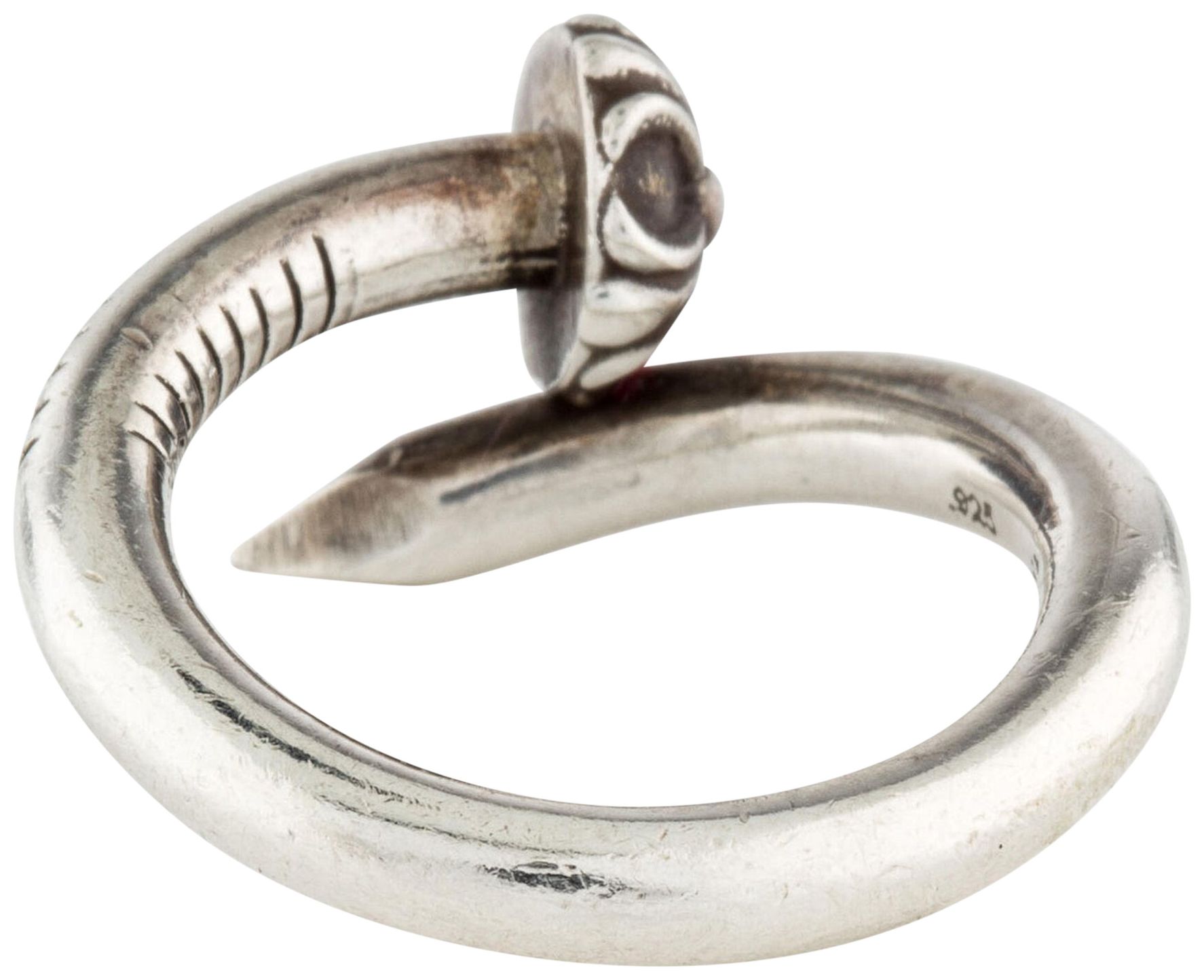 Buy Chrome Hearts Nail Ring 'Silver' - 1383 100000606NR SILV | GOAT
