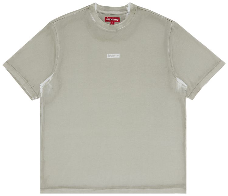 Buy Supreme Overprint Small Box Short-Sleeve Top 'Grey' - SS24KN54 GREY | GOAT