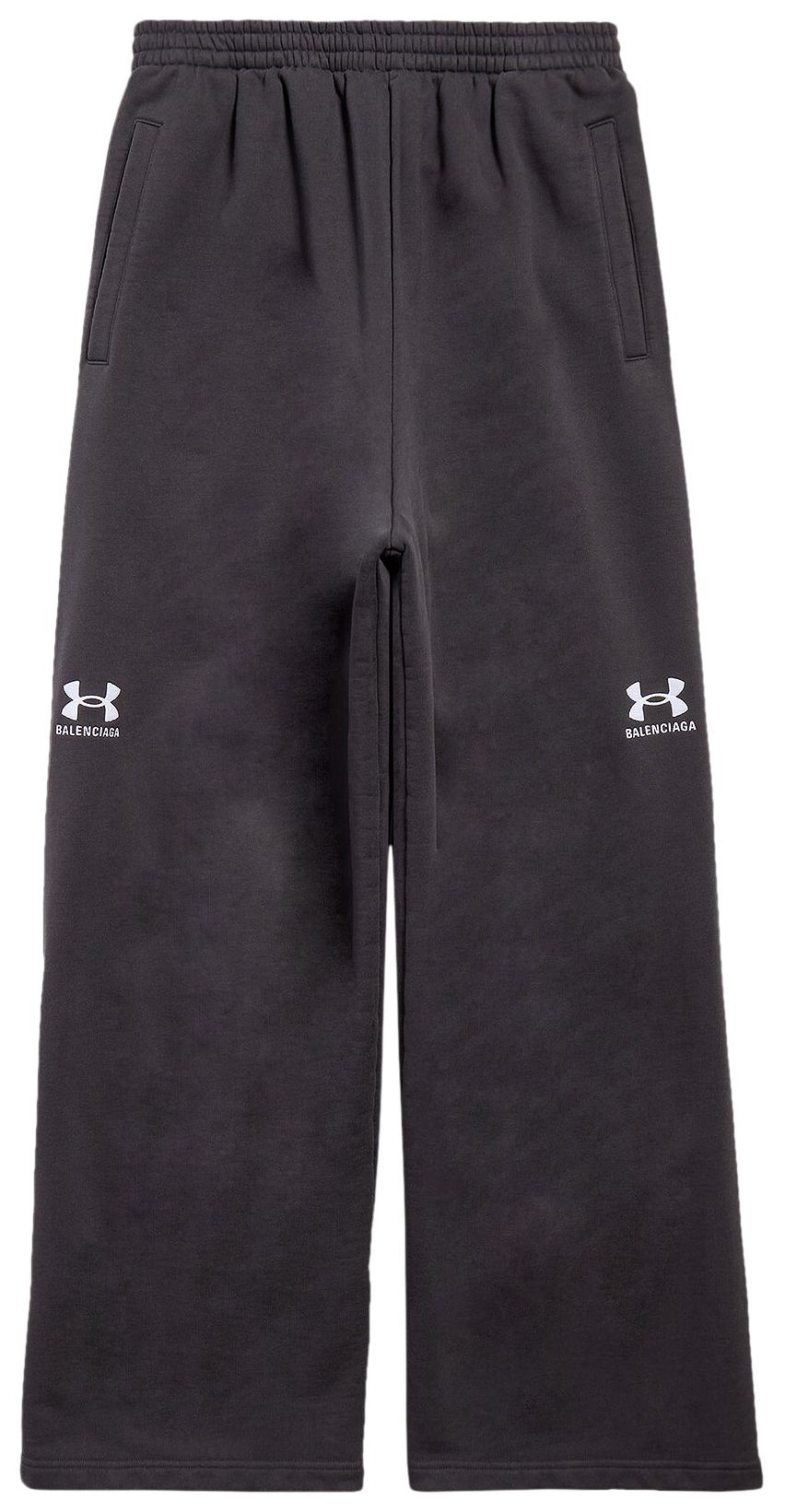 Buy Balenciaga x Under Armour Baggy Sweatpants 'Black/White' - 809709 ...